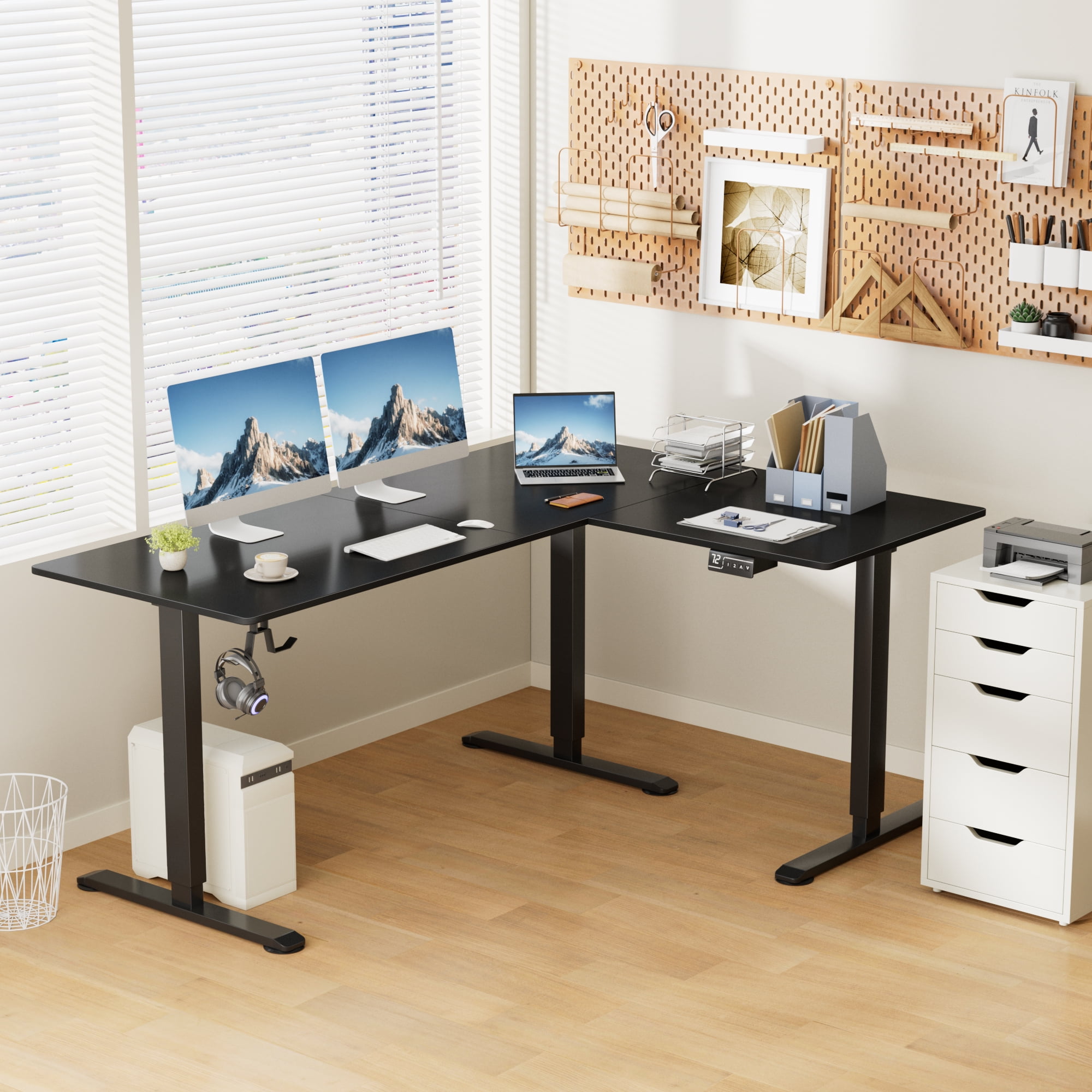 Homall Adult L Shape Adjustable Height Ergonomic Comfort and Stability ...