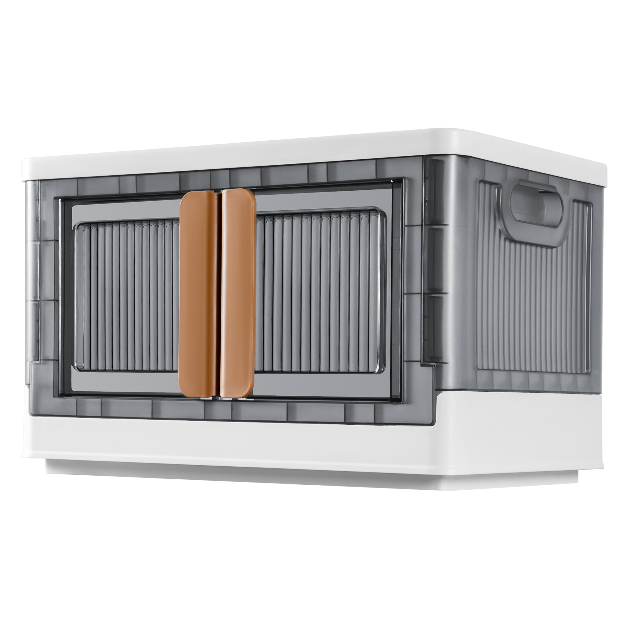 Homall Collapsible Storage Bins with Lids, 8.4 gal Folding Storage Box ...