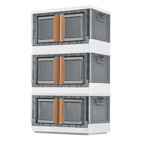 Stackable Bins with Lids