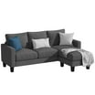 Homall Modern U-Shape Sectional Sofa, Chenille Fabric Modular Couch, 4 ...