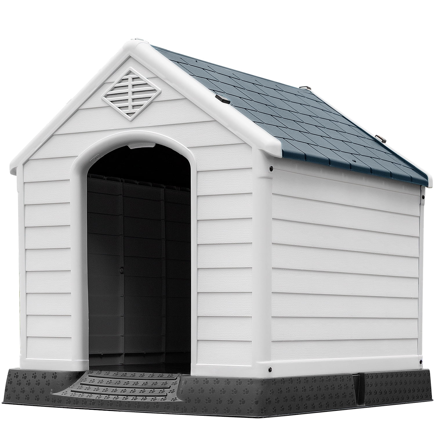 Homall Indoor/Outdoor Dog House for Large Dogs, 27.6 in, Air Vents ...