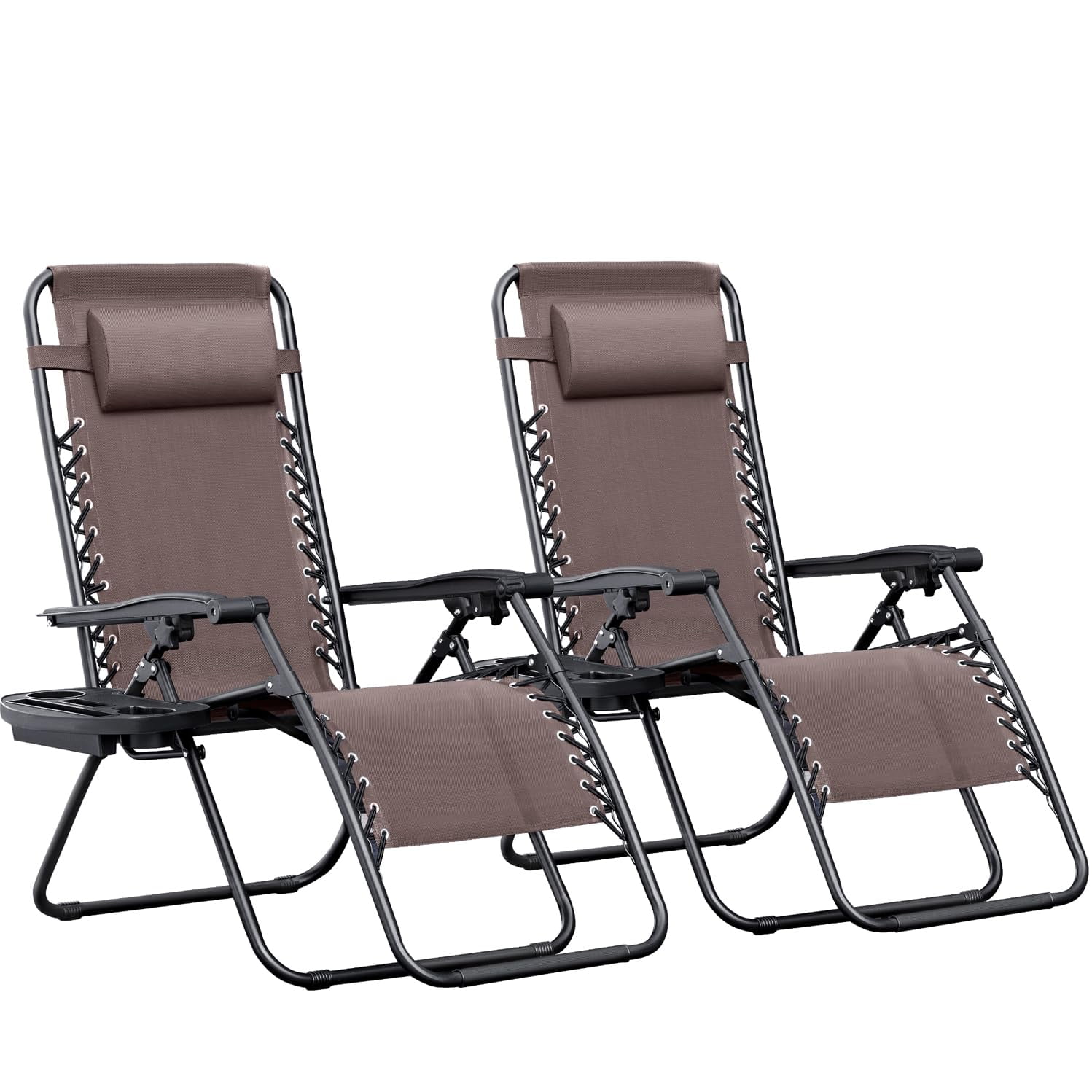 Homall Set of 2 Zero Gravity Chair Patio Reclining Chair with ...
