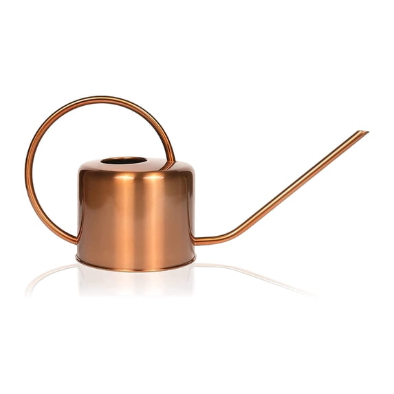 Homarden, Copper Watering Can, 40Oz, Metal with Easy Pour Spout ...