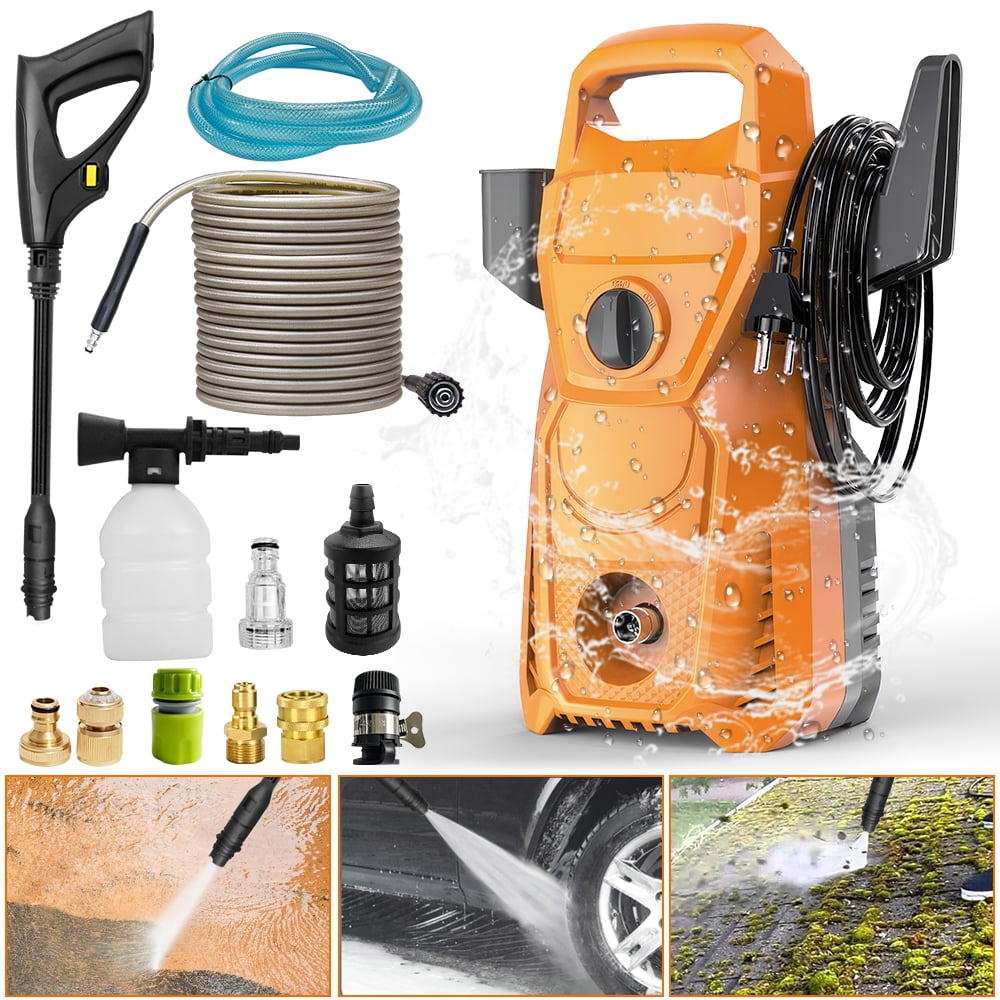 Homasy 2100PSI 2.8GPM Electric Pressure Washer, 2100W Power Jet Washer ...