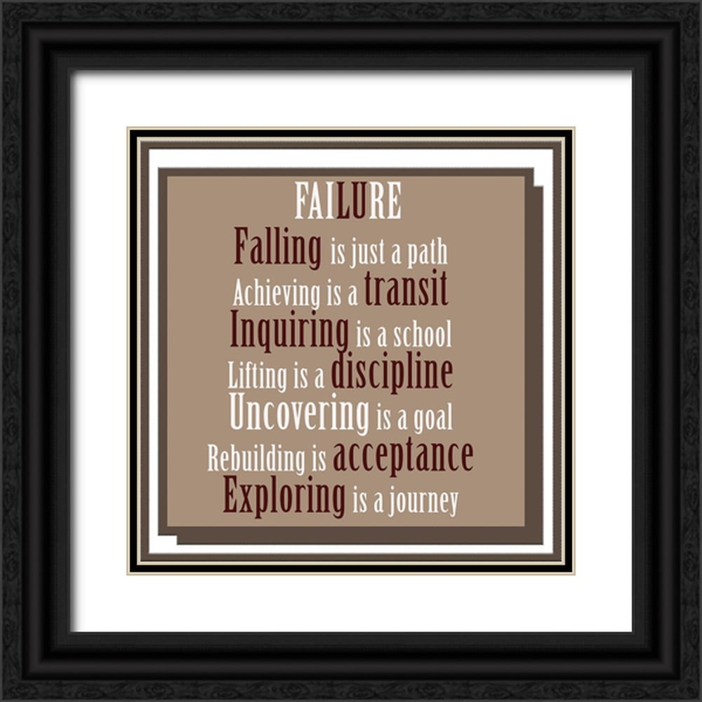 Homawoo Richard 12x12 Black Ornate Wood Framed With Double Matting