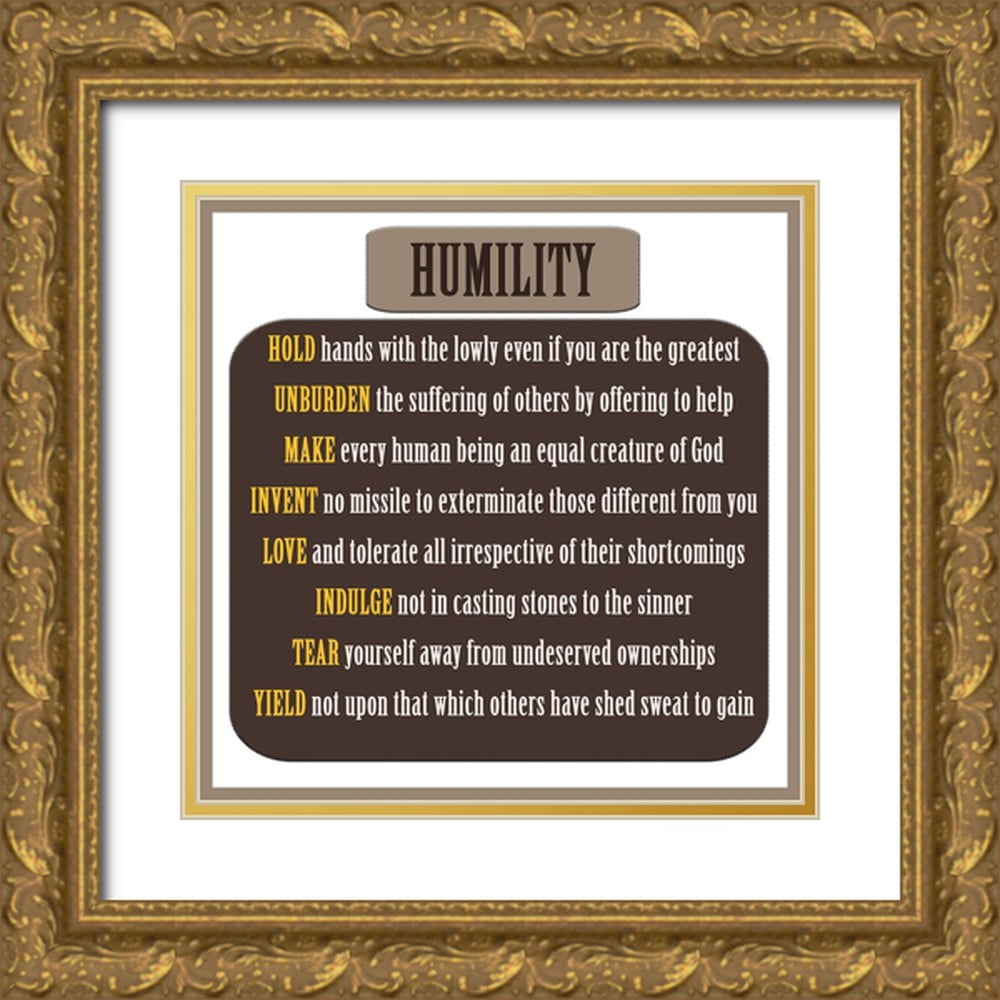 Homawoo, Richard 12x12 Gold Ornate Wood Framed with Double Matting ...