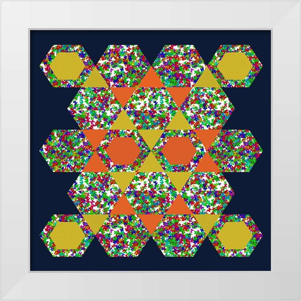 Homawoo, Richard 12x12 White Modern Wood Framed Museum Art Print Titled ...