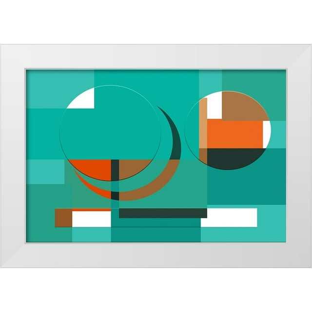 Homawoo, Richard 14x11 White Modern Wood Framed Museum Art Print Titled ...