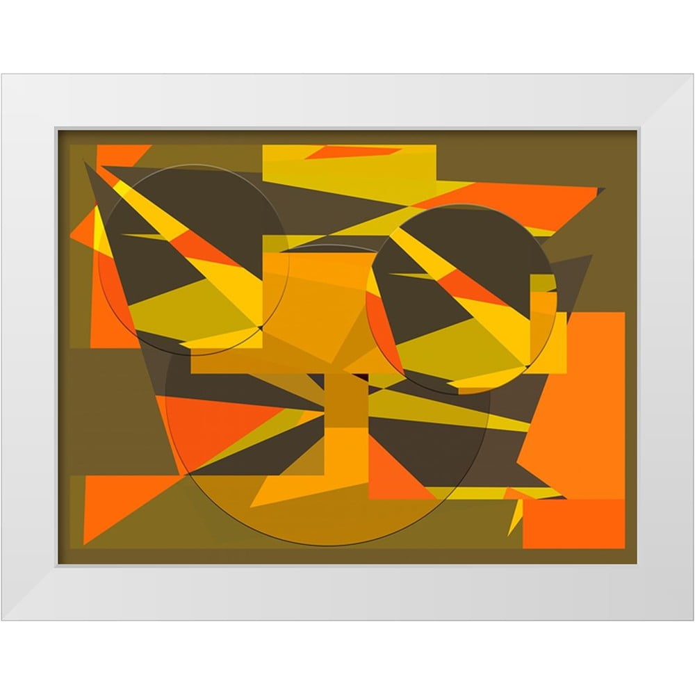 Homawoo, Richard 18x15 White Modern Wood Framed Museum Art Print Titled ...