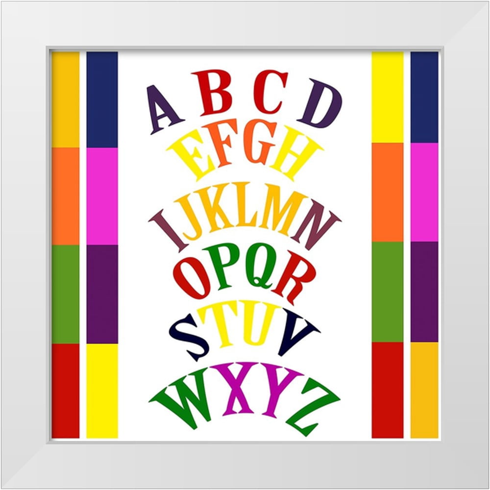 Homawoo, Richard 26x26 White Modern Wood Framed Museum Art Print Titled ...