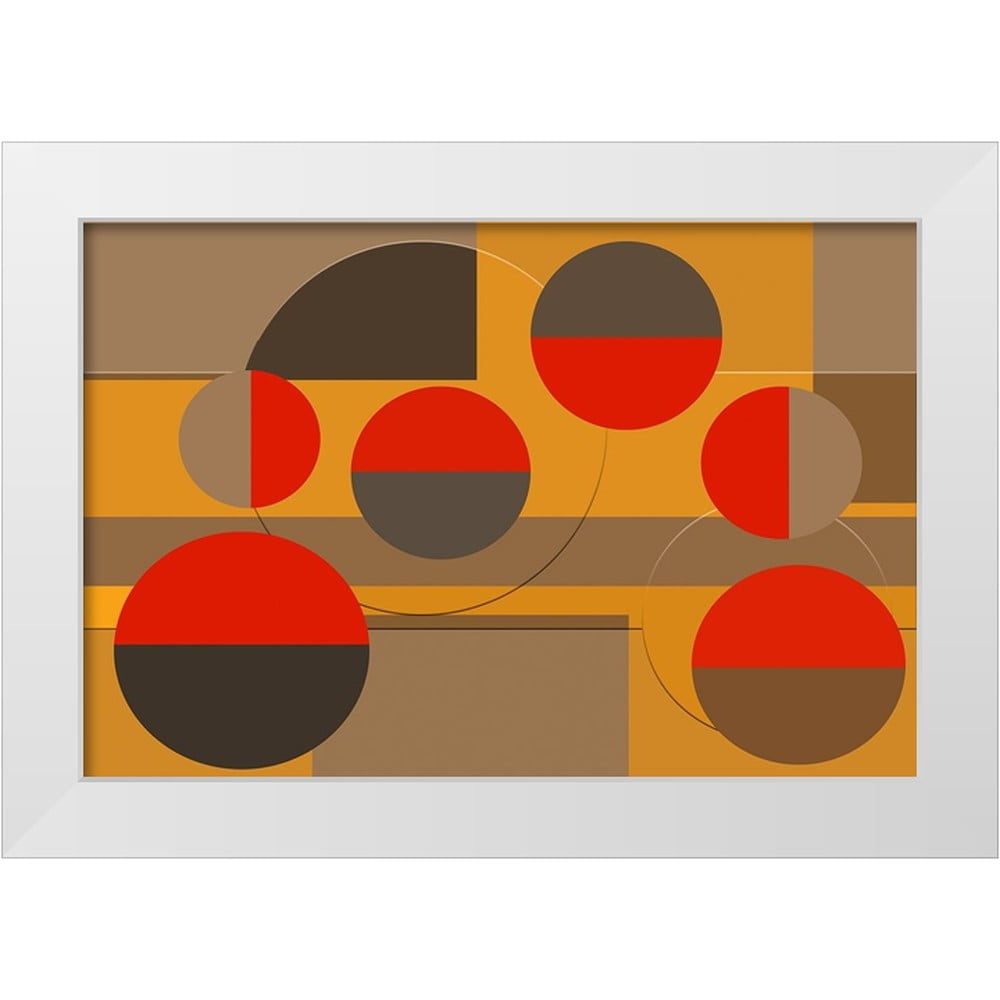 Homawoo, Richard 32x23 White Modern Wood Framed Museum Art Print Titled ...