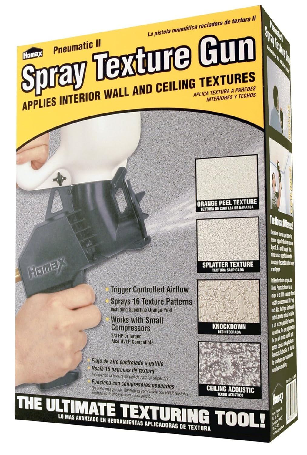 Homax 4610 Pneumatic ll Spray Texture Gun - Walmart.com