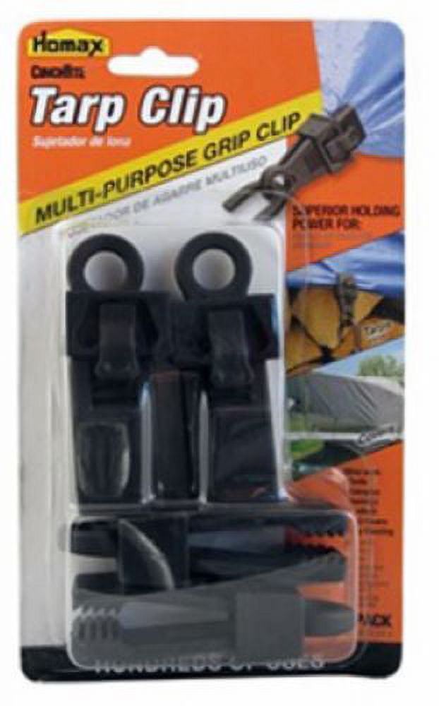 Homax 5304 4-Pack Of CinchTite Crocodile Tarp Fastening Clips ...