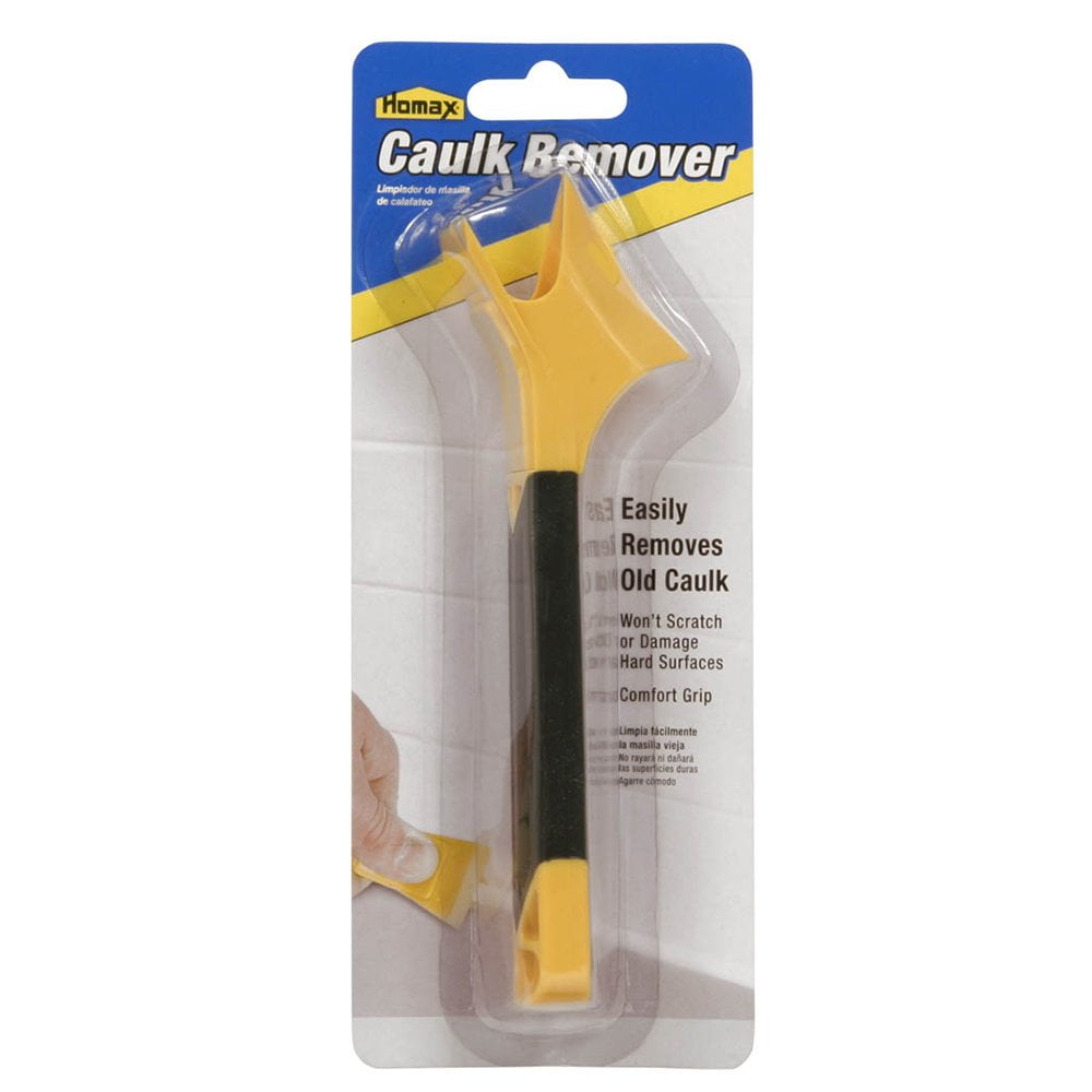 Homax Caulk Remover Tool Black Latex/Silicone/Acrylic, Caulk Remover ...