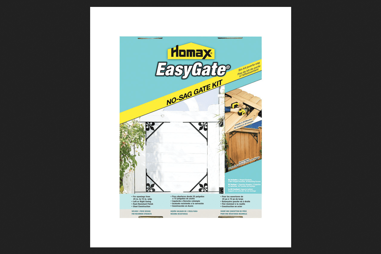 Homax EasyGate, Steel No Sag Gate Kit, Fleur-de-lis - Walmart.com