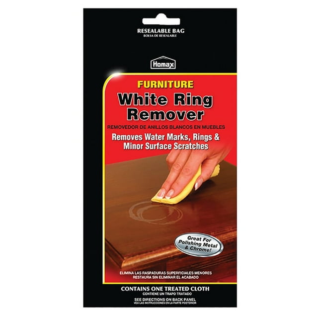 Homax 2236 Furniture White Ring Remover Cloth, 7" x 11" - Walmart.com