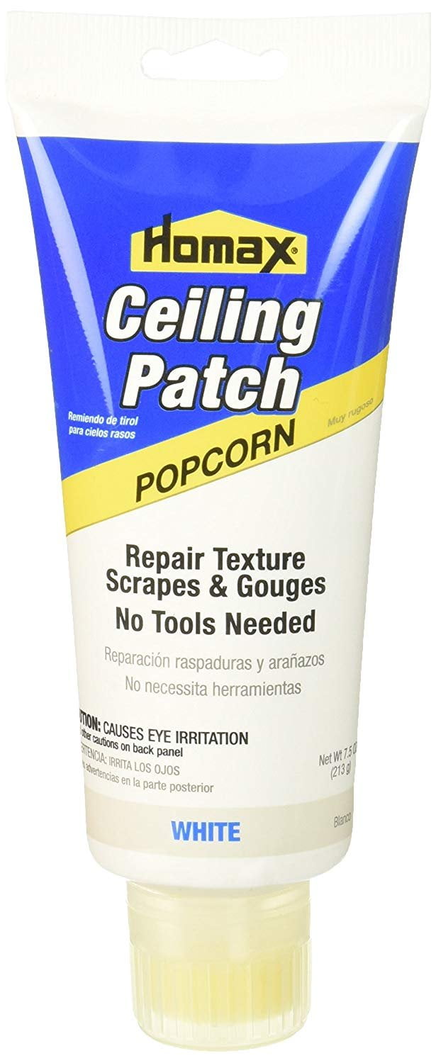 Homax Popcorn Ceiling Patch 5225, 7.5 Oz - Easy Repair for Acoustic ...