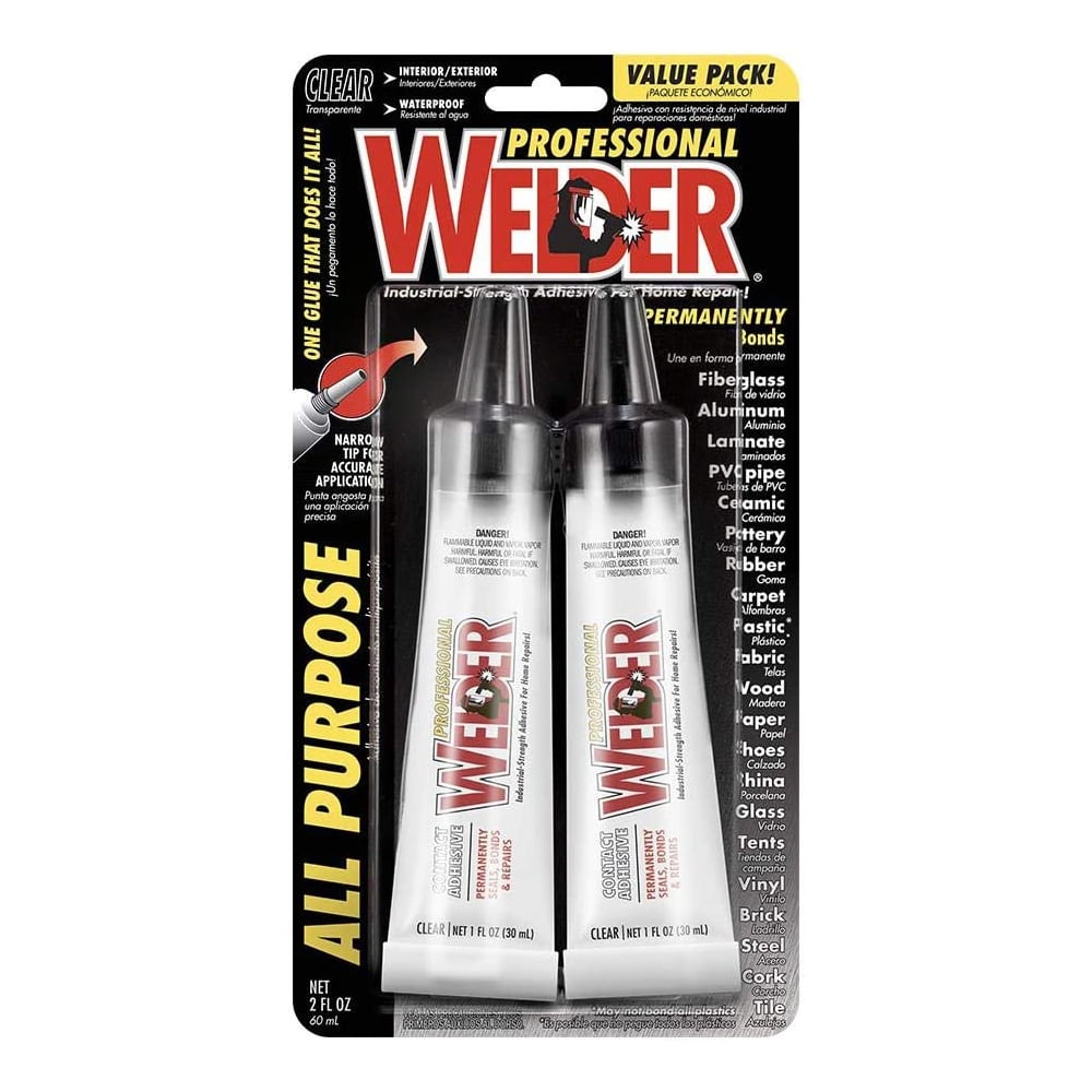 Homax Professional Welder Adhesive, 2 Pack - Walmart.com