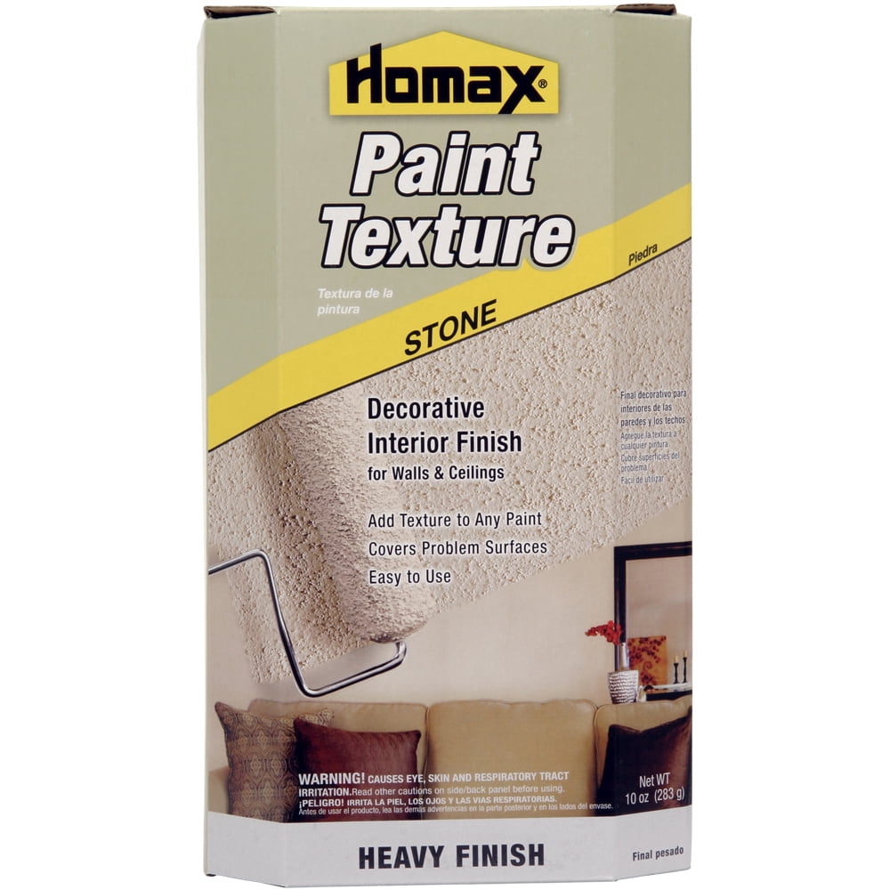 Homax Roll On Texture Paint Additive Stone Heavy Finish for Walls or ...