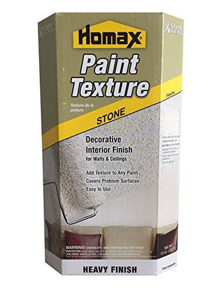 Homax Roll-on Paint Texture, Stone (Mixes with 1 Gallon of Paint ...