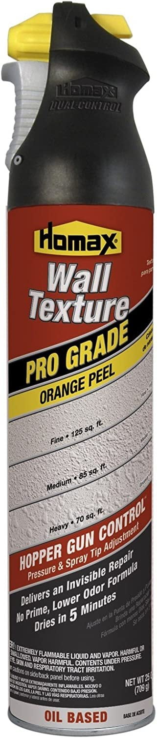 Homax White Oil-Based Orange Peel Spray Texture 25 oz. - Walmart.com
