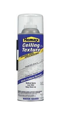 Homax White Water-Based Orange Peel Ceiling Texture 20 oz. (Pack of 6 ...