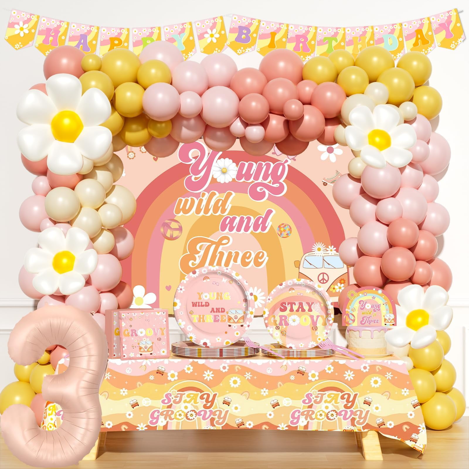 Hombae Young Wild and DHF10 Three Party Decorations Girl, Decorations ...