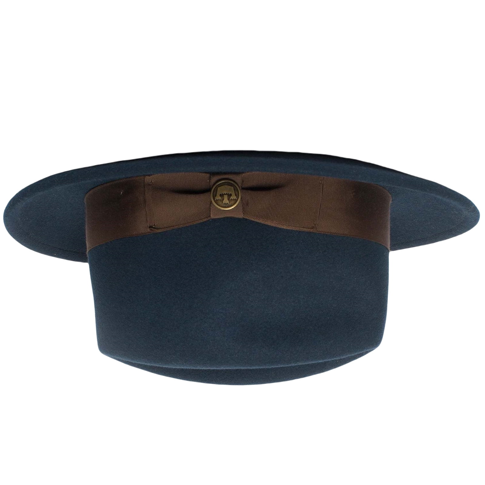 Homburg Wool Top Hat Gifts for Boyfriend Hat Short Brimmed Unisex Wear ...