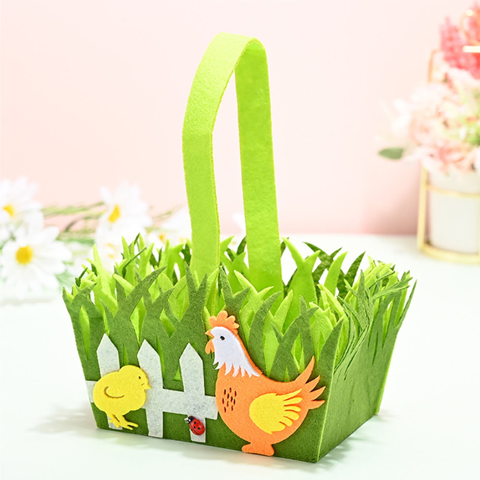 Homchy Easter Basket Bulk Easter Baskets Easter Basket 3D ...