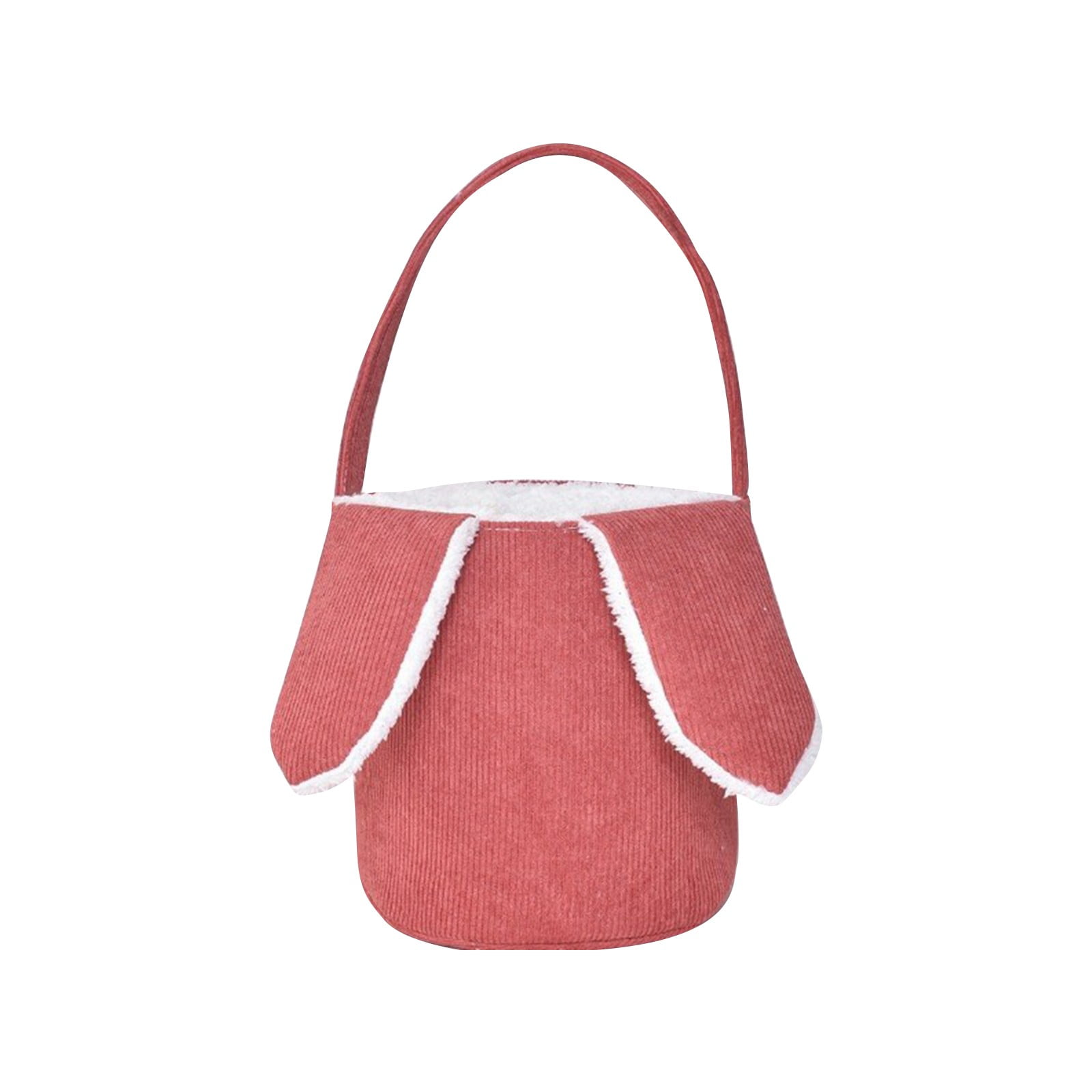 Homchy Easter Basket Bulk Easter Baskets Easter Wick Plush Bunny Tote ...