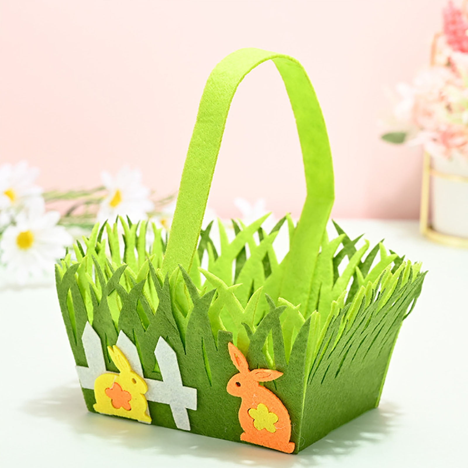 Homchy Easter Baskets Bulk Bunny Basket Easter Basket 3D ...
