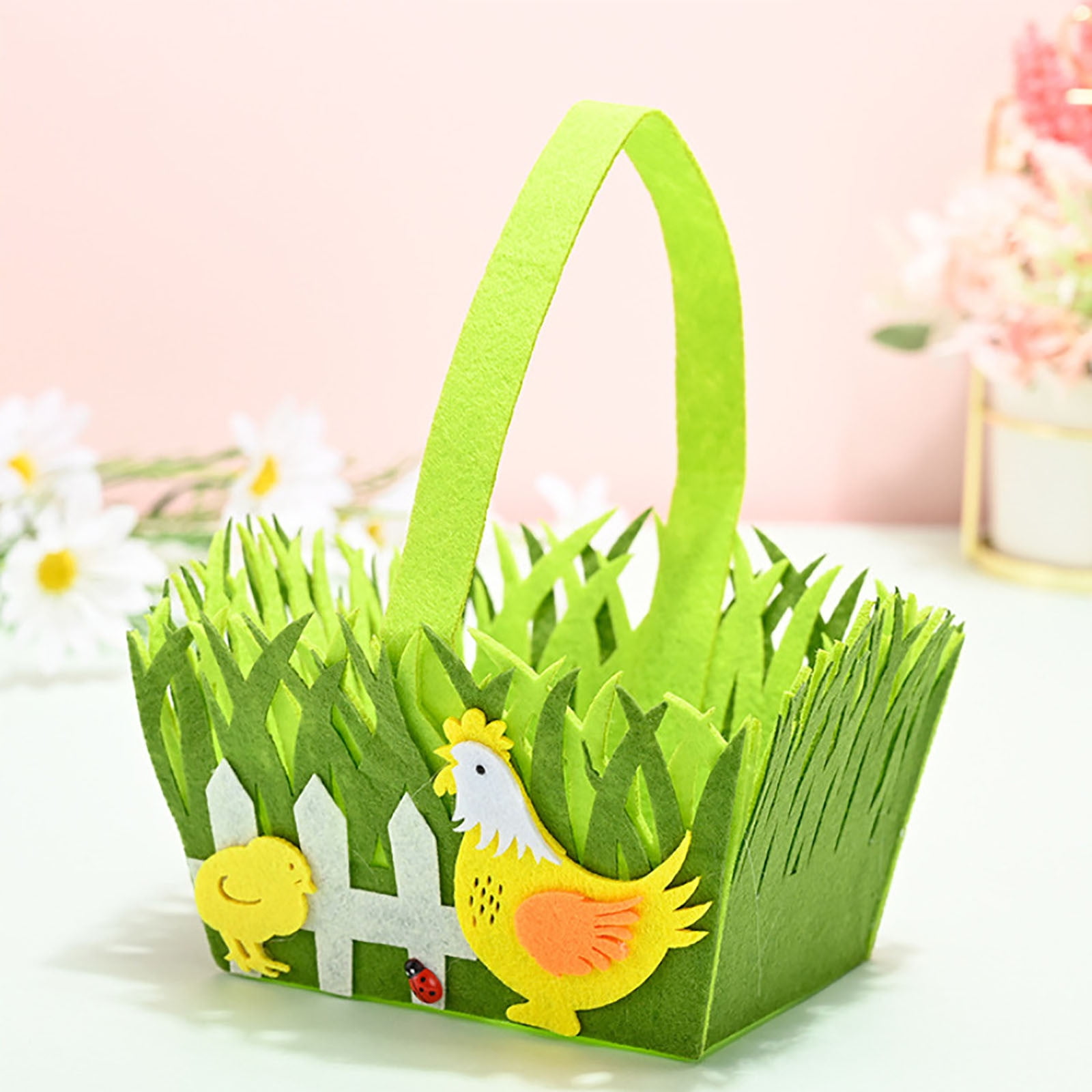 Homchy Easter Baskets Bulk Bunny Basket Easter Basket 3D ...