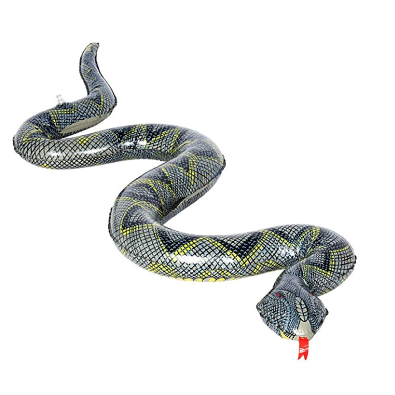 Homchy Halloween Decorations Inflatable Snake Fake Snake Animal Pool ...
