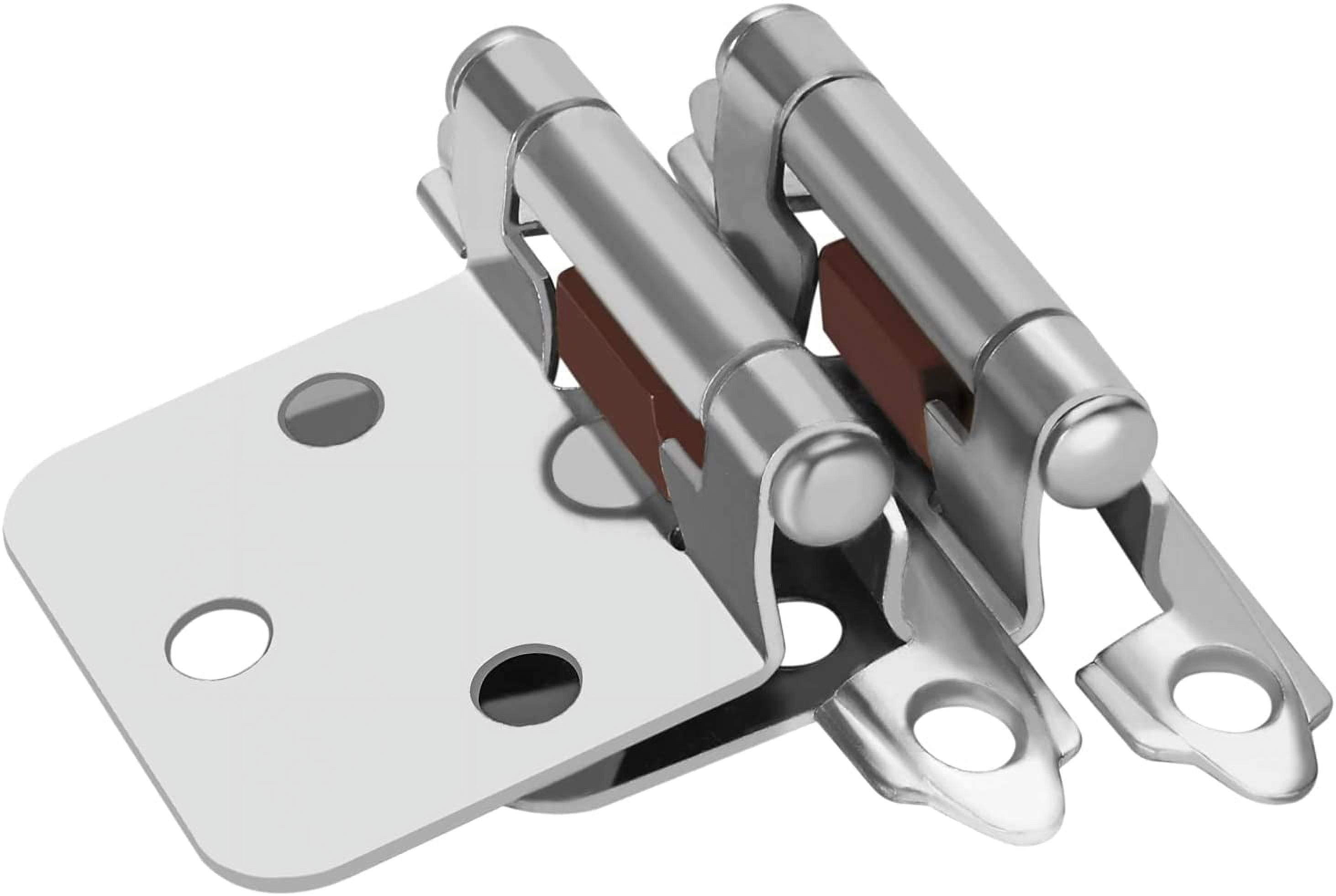 Homdiy 36 Units Brushed Nickel Cabinet Hinge Self Closing Kitchen ...