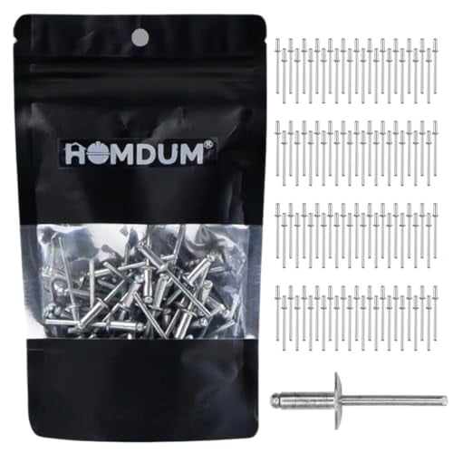 Homdum Aluminium Blind Rivet - Metal POP Rivets for Riveting Gun ...