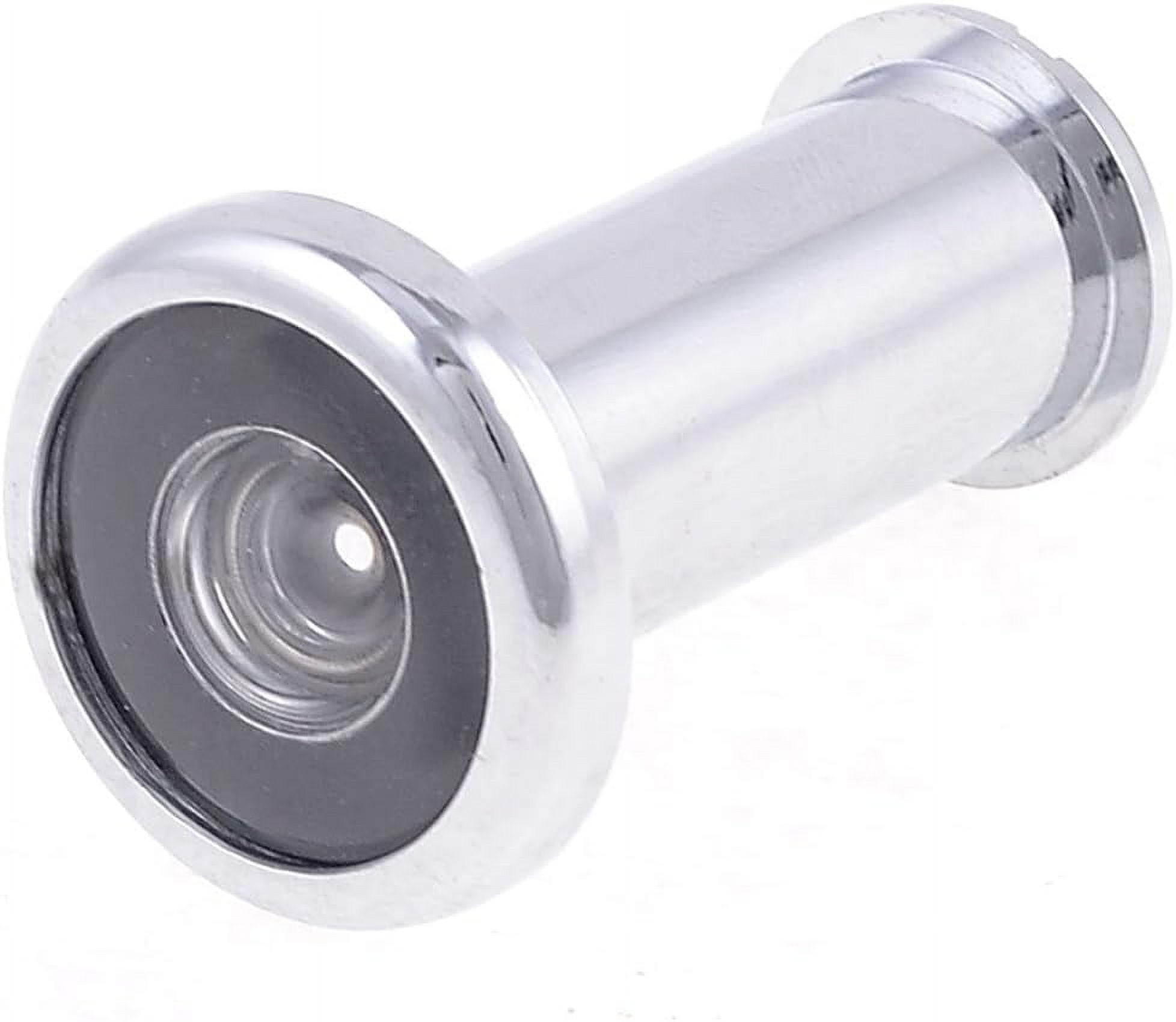 Home 180 Degree Viewing Angle Door Viewer Peephole Silver Tone ...