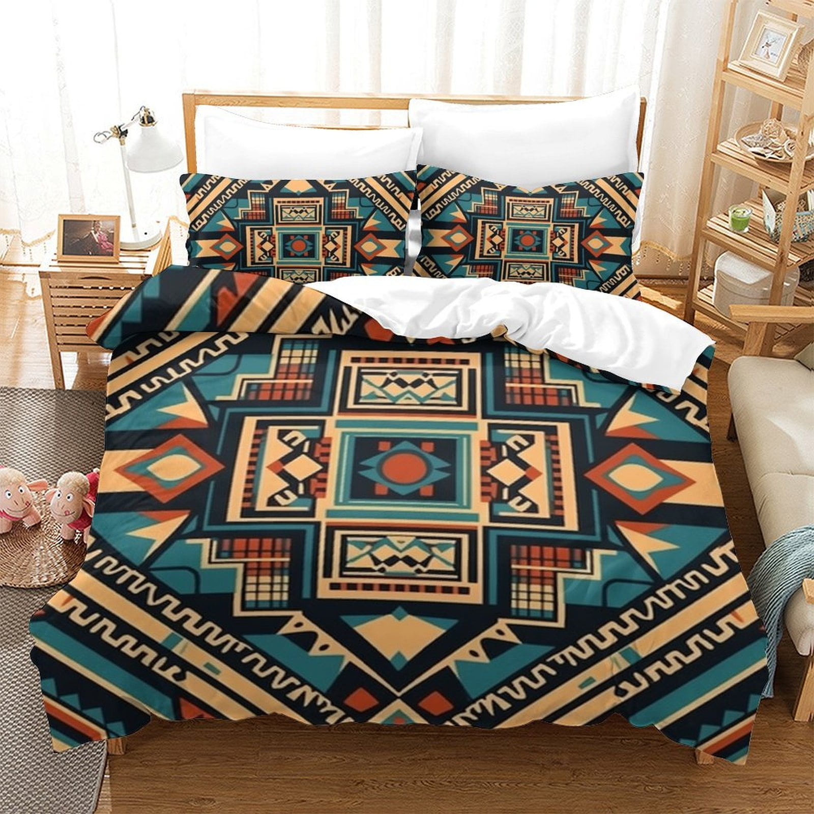 Home 2/3pcs Bedding Cover Set Bohemian Duvet Cover Set Fashion Bedroom ...