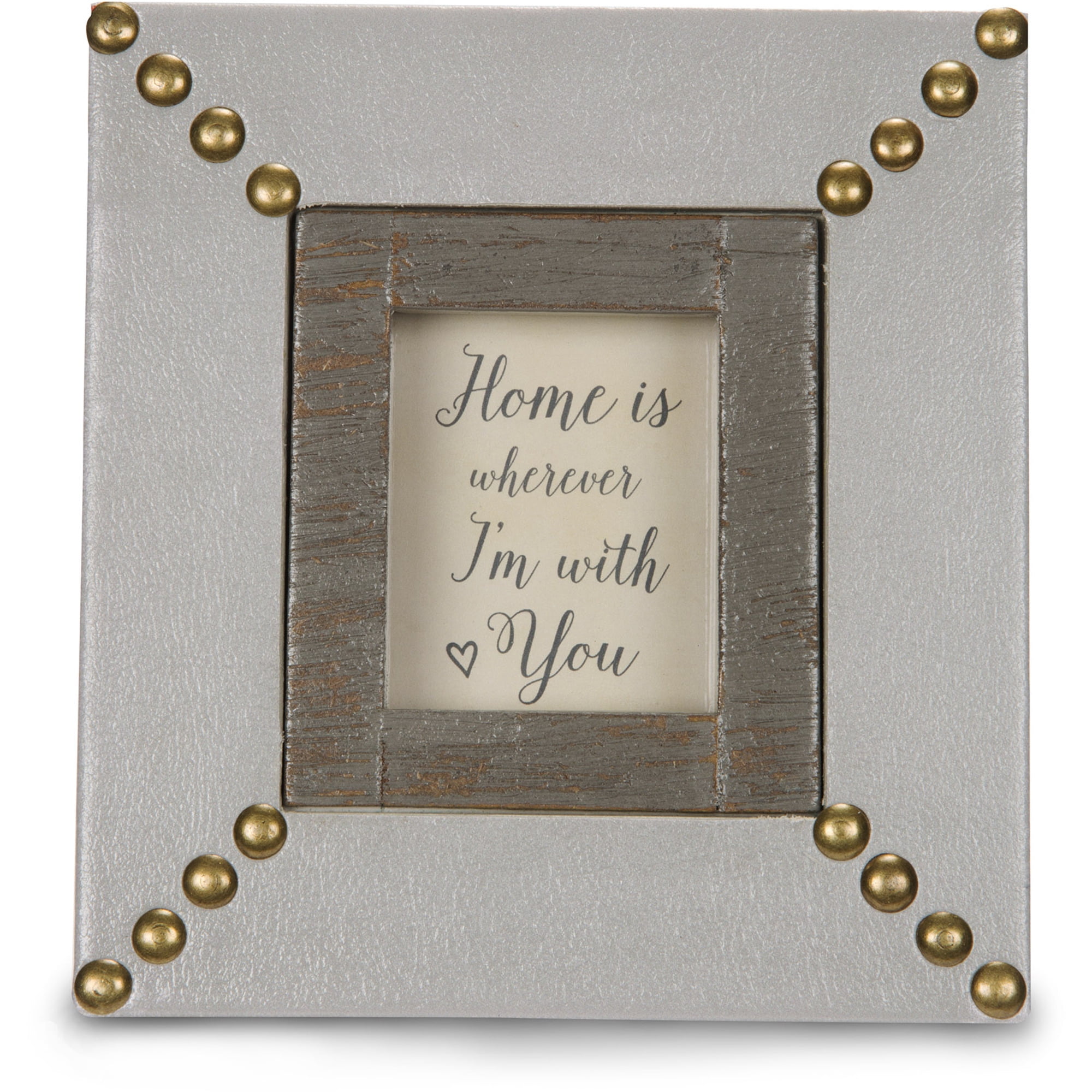 Home - 5.5" x 6" Plaque/Frame - Walmart.com