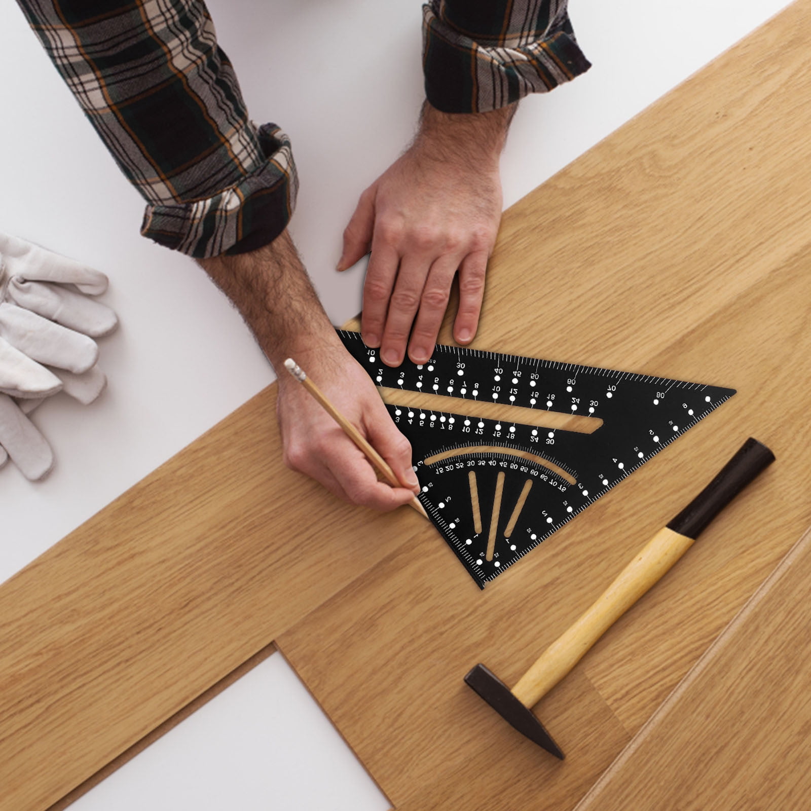 Home 6 In 1 Carpenter Square 7 Inch Purpose Carpenter Tools Square ...