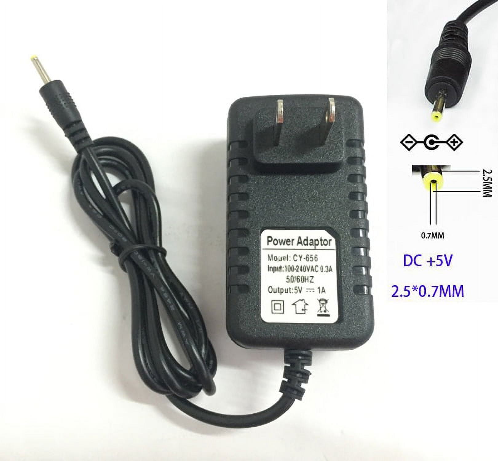 Home AC 110V to DC 5V 1A Adapter Power Supply Charger Plug 2.1mm x 0 ...