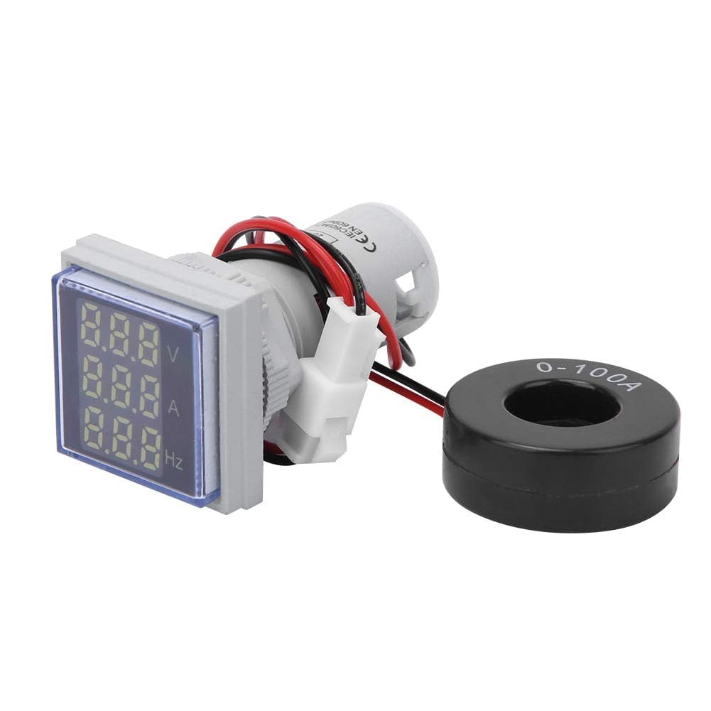 Home / AC Digital 500V 100A 75Hz Square Panel Meter Voltmeter Ammeter ...