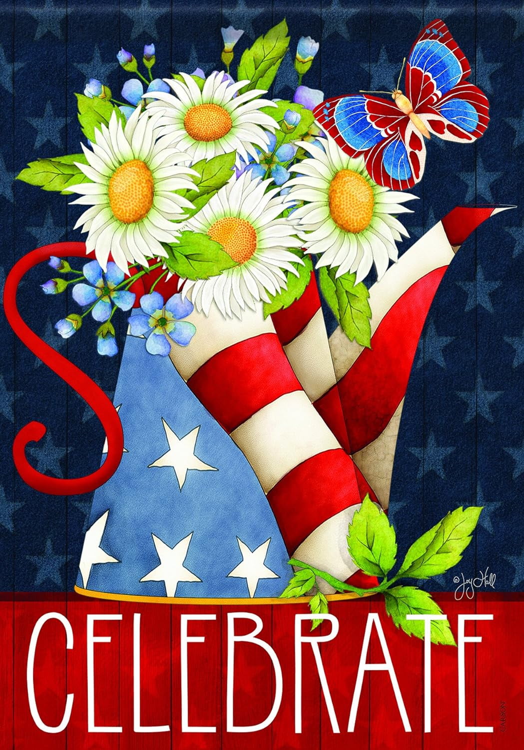 Home Accents Garden Flag, Patriotic Pitcher - Walmart.com