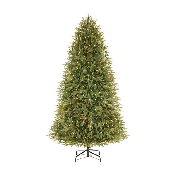 Home Accents Holiday 7.5 ft Jackson Noble Fir LED Pre-Lit Artificial ...