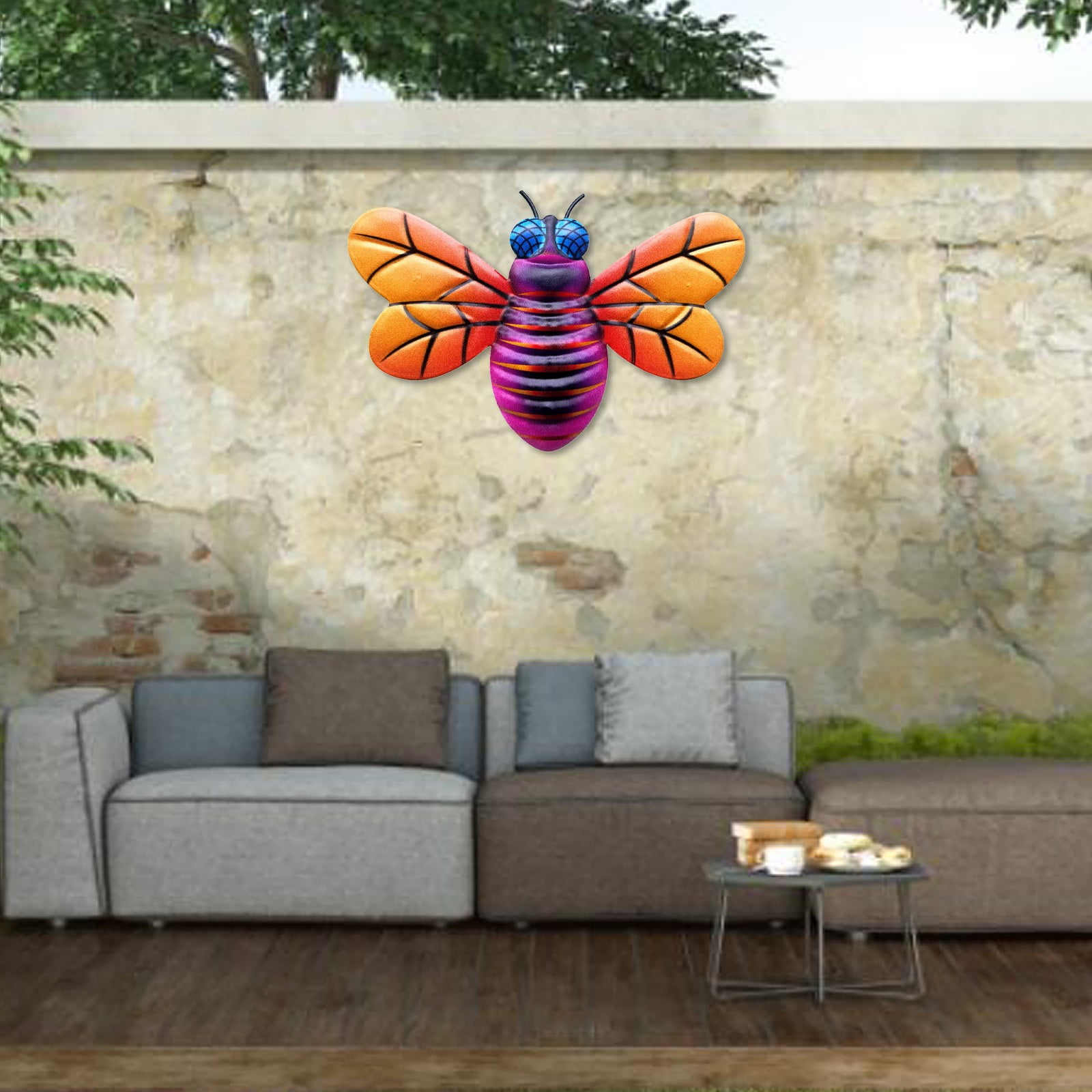 Home Accessories Steel Home Décor Hanger Metallic Wall Ornament Elegant ...