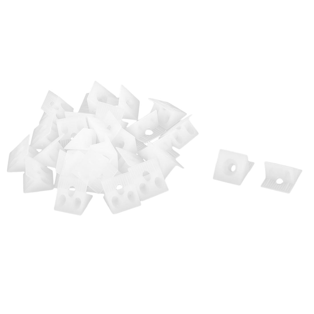 Home Accessory Plastic Furniture Angle Fixing Support Bracket Plates ...