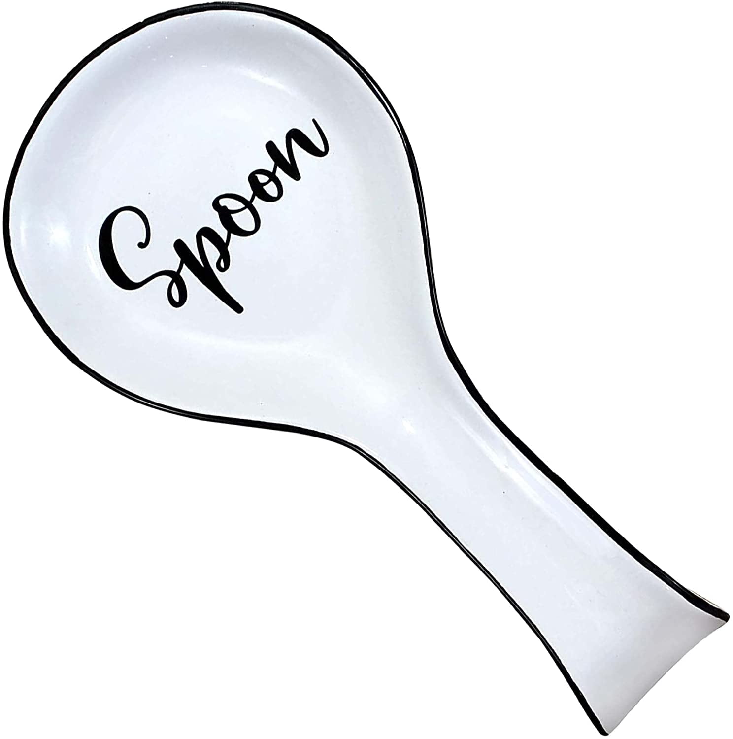Home Acre Designs Spoon Rest For Kitchen Counter & Stove Top - White ...