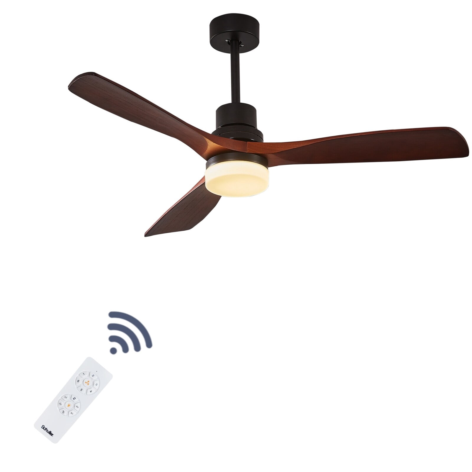Wooden Propeller Ceiling Fan | Shelly Lighting
