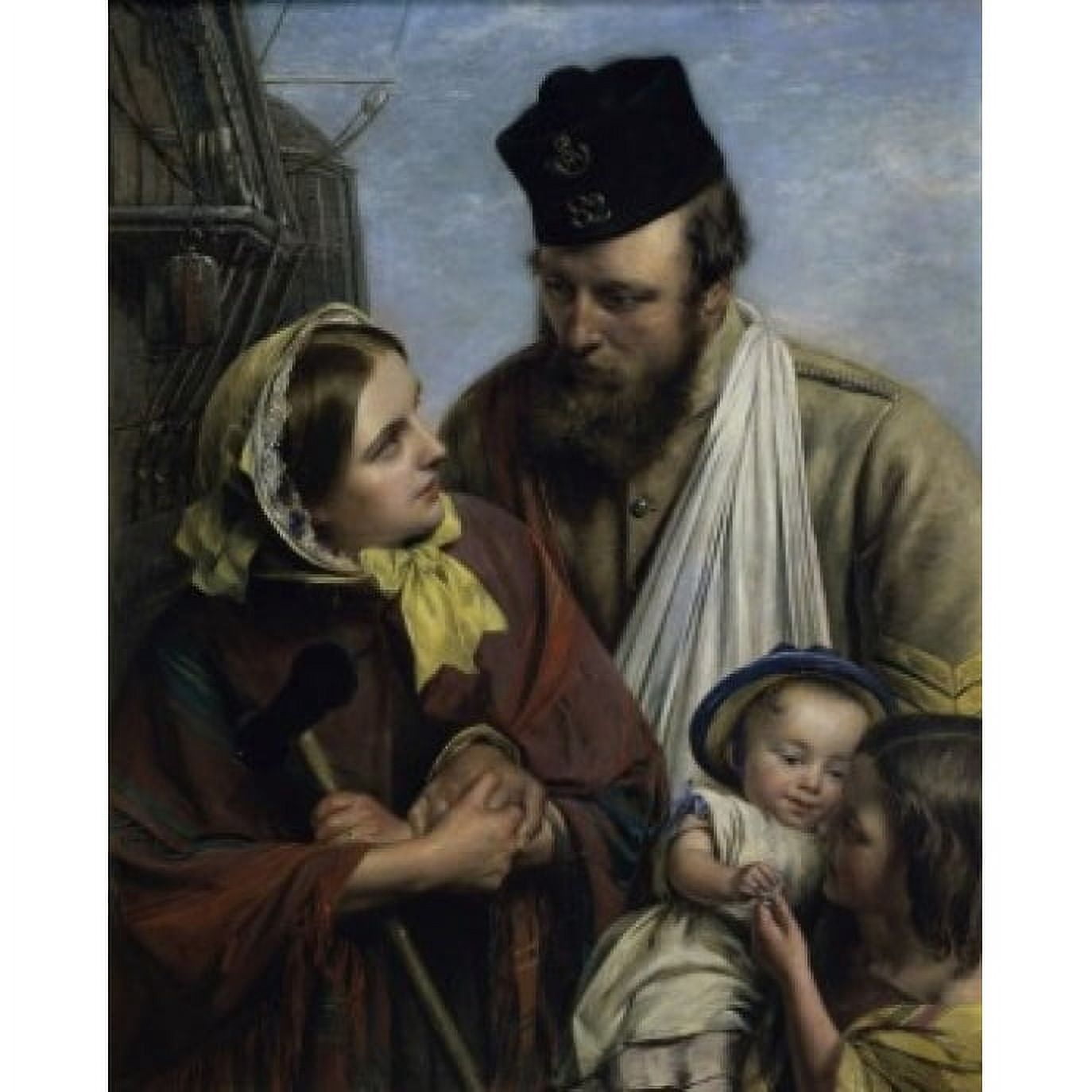 Home Again c. 1859 Henry Nelson O'Neil Forbes Collection New York ...