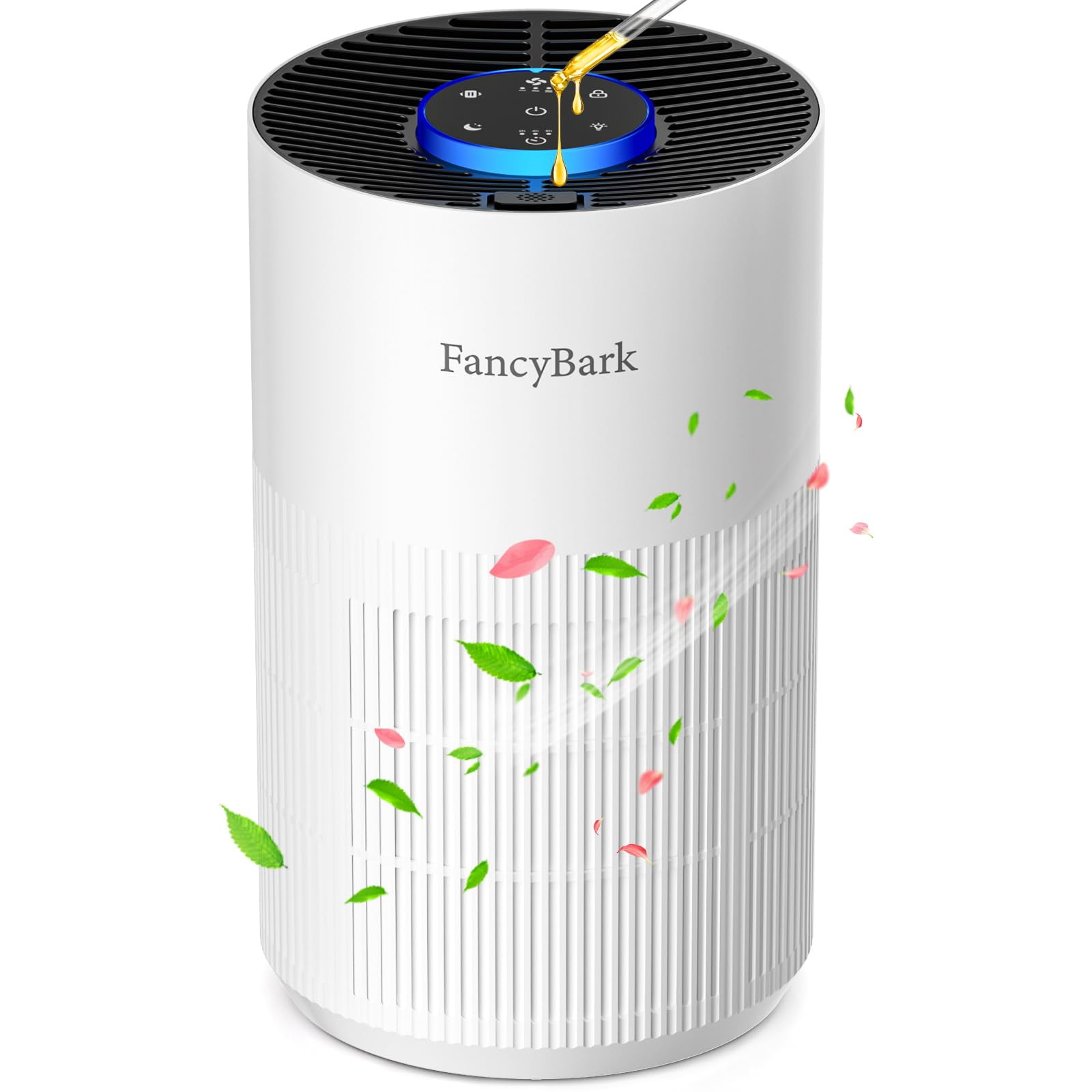 Home Air Purifier with H14 True HEPA Filter, 3 Fan Speeds Sleep Mode ...