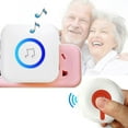 Home Alarm Alarm Wireless Rechargeable Patient Elderly Personal Alarm ...